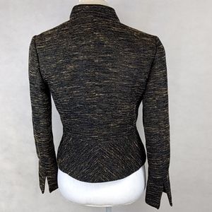 Mary Kay | Jackets & Coats | Mary Kay By Twinhill Blazer Black And Gold ...